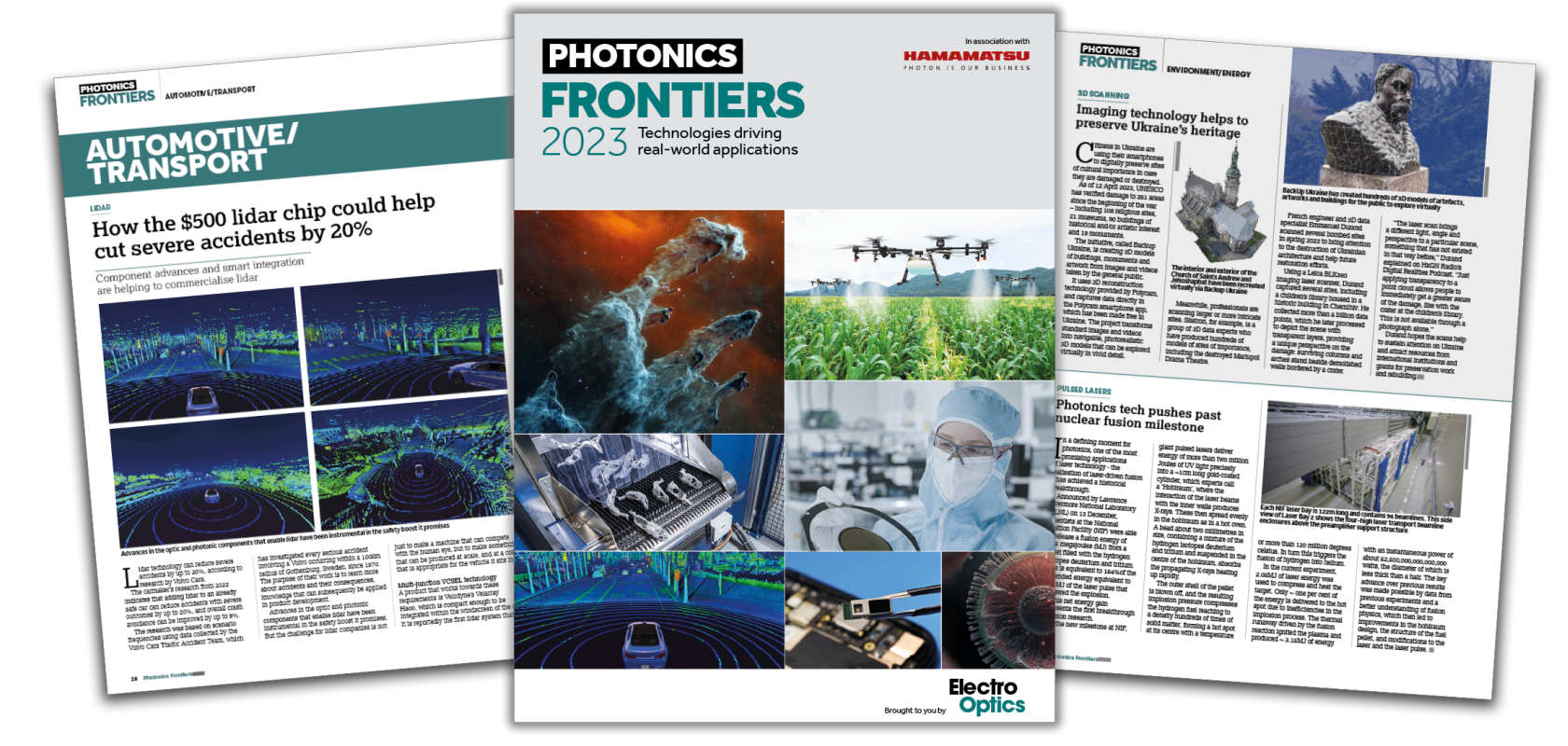 Photonics Frontiers - technologies that are changing our world | Electro Optics